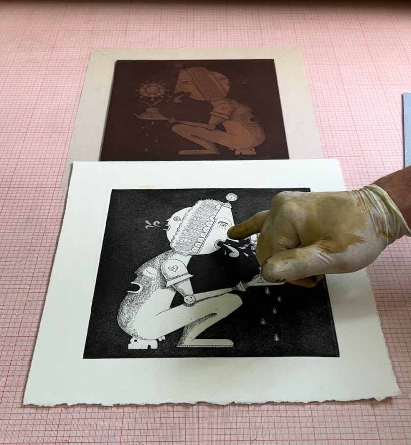 Taller de Grabado en Metal – Taller de gráfica nahual